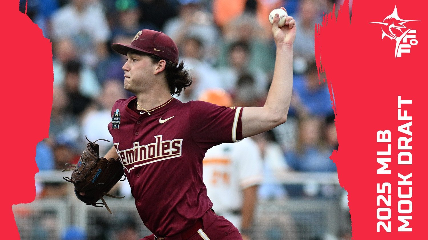 2025 MLB Mock Draft Consensus Board - Miami Marlins - Fish On First